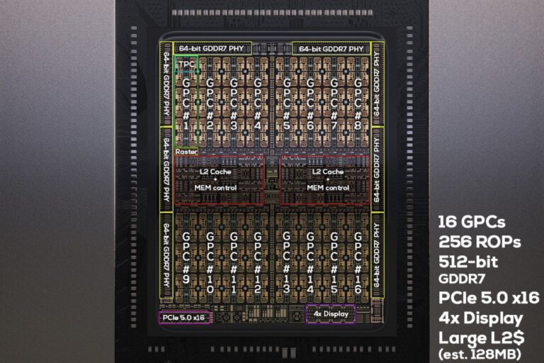 Nvidia a montré une image de son GPU Rubin CPX avec une structure qui ...